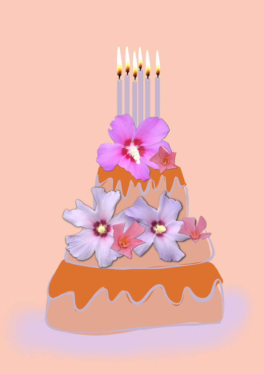 Verjaardagstaart | Kaarten Joeff