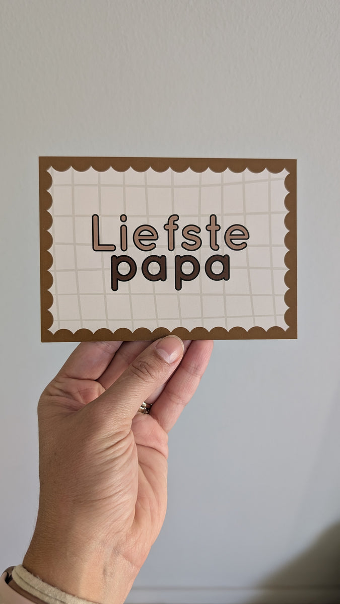 Liefste papa | Kaarten Joeff